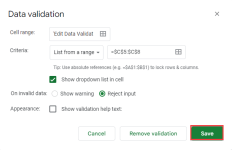How to Edit Data Validation in Google Sheets (With Easy Steps)