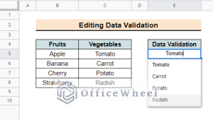 How to Edit Data Validation in Google Sheets (With Easy Steps)