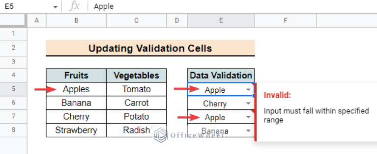  How To Edit Data Validation In Google Sheets With Easy Steps 