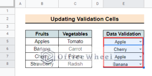 How to Edit Data Validation in Google Sheets (With Easy Steps)