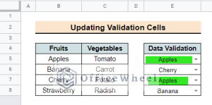 How to Edit Data Validation in Google Sheets (With Easy Steps)