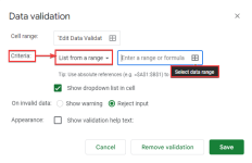How to Edit Data Validation in Google Sheets (With Easy Steps)
