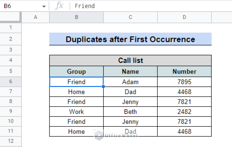 How to Highlight Duplicates for Multiple Columns in Google Sheets