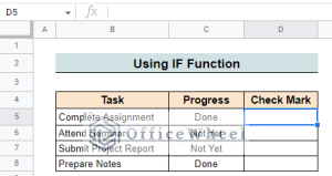 How to Insert Check Symbol in Google Sheets (8 Effective Ways)