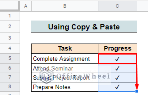 How to Insert Check Symbol in Google Sheets (8 Effective Ways)
