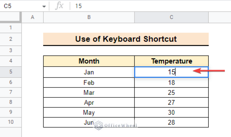 How to Insert Degree Symbol (°) in Google Sheets (4 Easy Ways)