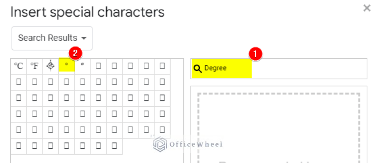 How to Insert Degree Symbol (°) in Google Sheets (4 Easy Ways)