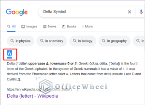 How to Insert Delta Symbol in Google Sheets (4 Easy Methods)