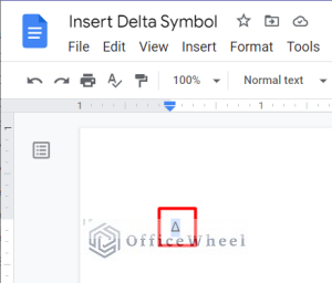 How to Insert Delta Symbol in Google Sheets (4 Easy Methods)