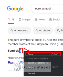 How to Insert Euro Symbol in Google Sheets (5 Simple Methods)
