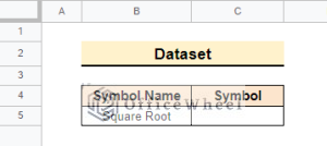How to Insert Square Root Symbol (√) in Google Sheets (3 Ways)