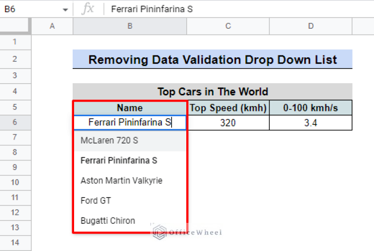 How To Remove Data Validation In Google Sheets OfficeWheel