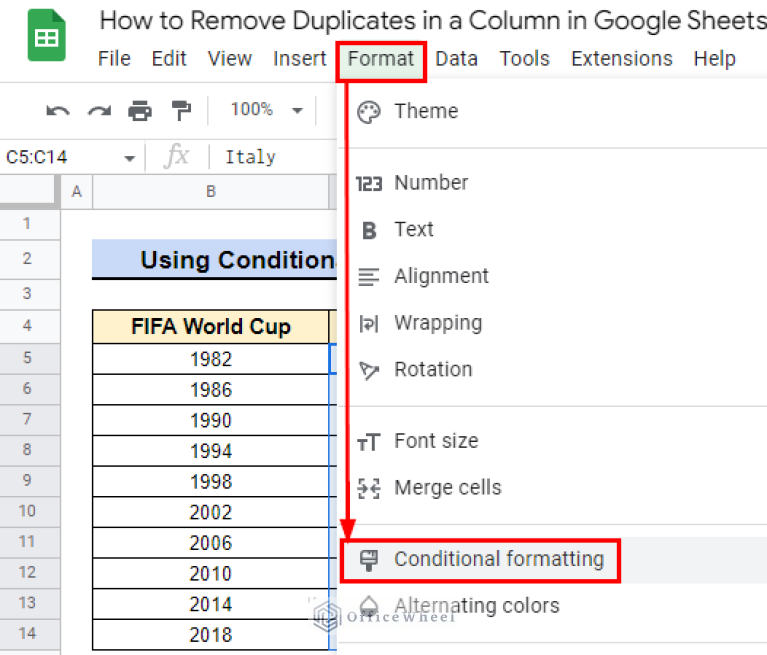 How to Remove Duplicates in a Column in Google Sheets (5 Ways)