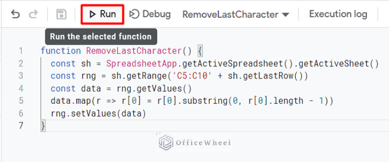 How to Remove Last Character from String in Google Sheets