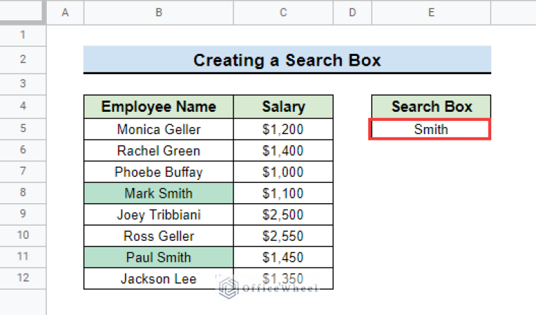 How to Search in a Column in Google Sheets (3 Suitable Ways)