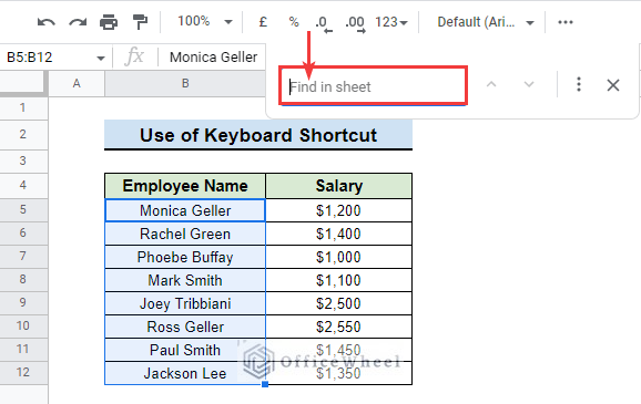 How To Search In A Column In Google Sheets 3 Suitable Ways 