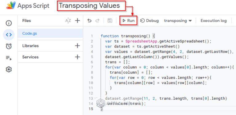 How to Transpose Columns to Rows in Google Sheets (3 Methods)
