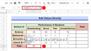 How to Use SUM Function in Google Sheets (6 Practical Examples)