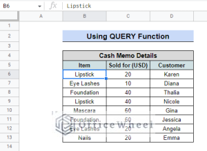 How to Merge Duplicate Rows in Google Sheets - OfficeWheel