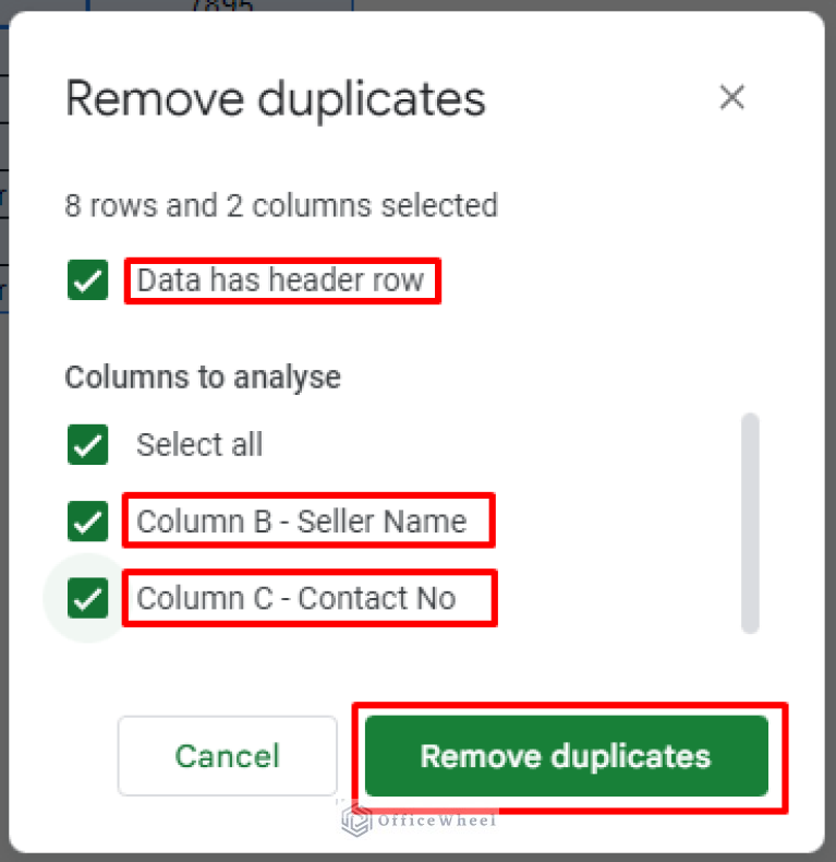 How to Merge Duplicate Rows in Google Sheets - OfficeWheel How to Merge Duplicate Rows in Google Sheets - OfficeWheel