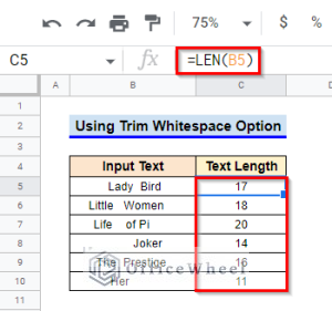 How to Use TRIM Function in Google Sheets (4 Easy Examples)