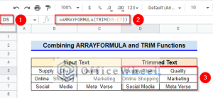 How to Use TRIM Function in Google Sheets (4 Easy Examples)