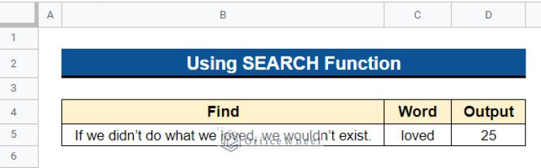 How to Search for Text in Range in Google Sheets (4 Simple Ways)