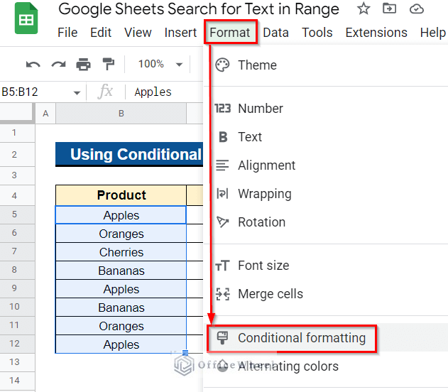 How To Search For Text In Range In Google Sheets 4 Simple Ways 