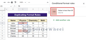 How to Copy Conditional Formatting Rules in Google Sheets
