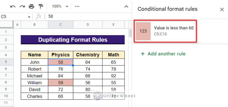 How To Copy Conditional Formatting Rules In Google Sheets