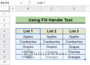 How to Copy and Paste Formatting in Google Sheets (5 Ways)