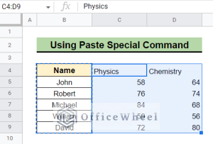 How to Copy and Paste Formatting in Google Sheets (5 Ways)
