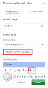 How to Use VLOOKUP for Conditional Formatting in Google Sheets