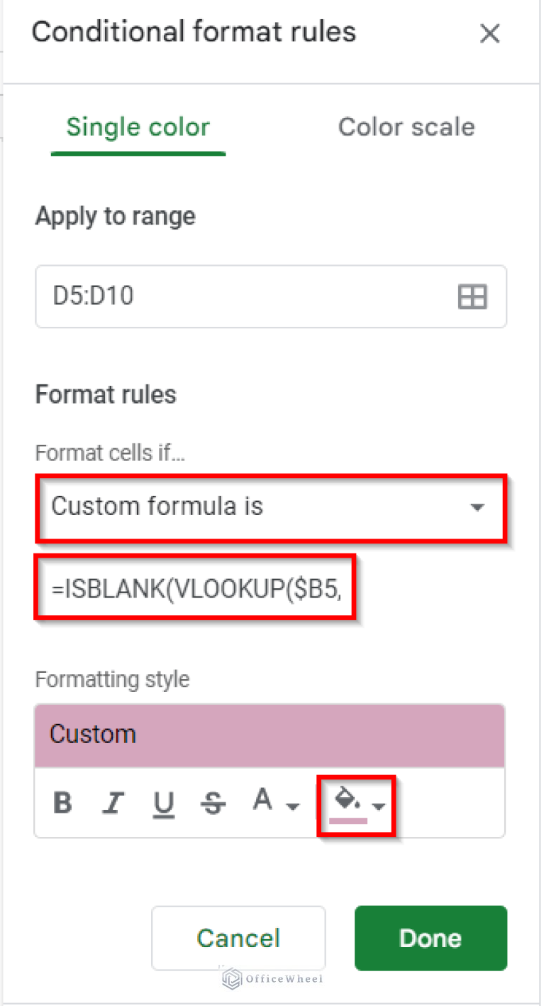 How to Use VLOOKUP for Conditional Formatting in Google Sheets