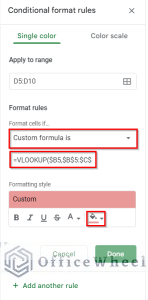 How to Use VLOOKUP for Conditional Formatting in Google Sheets
