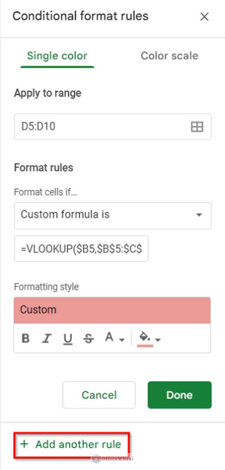 How to Use VLOOKUP for Conditional Formatting in Google Sheets
