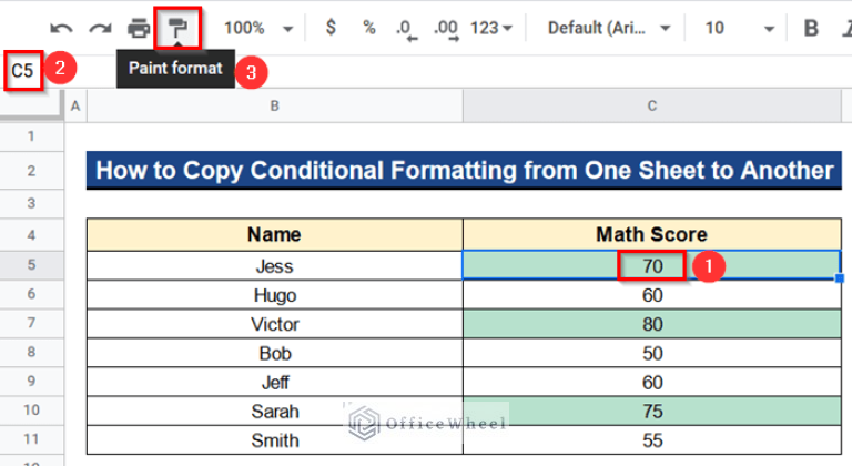 Google Sheets Copy Conditional Formatting but Change Reference Cell