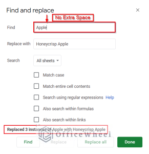 How to Find and Replace Multiple Values in Google Sheets