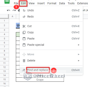 How to Find and Replace Multiple Values in Google Sheets