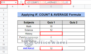 How to Average If Cell Is Not Blank in Google Sheets (5 Ways)