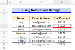 How to Get Conditional Notifications in Google Sheets (2 Ways)