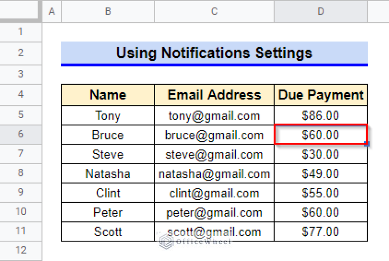 How to Get Conditional Notifications in Google Sheets (2 Ways) How to Get Conditional Notifications in Google Sheets (2 Ways)