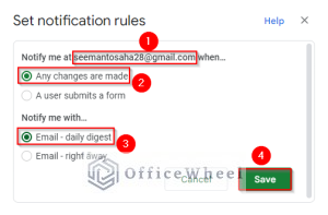 How to Get Conditional Notifications in Google Sheets (2 Ways)
