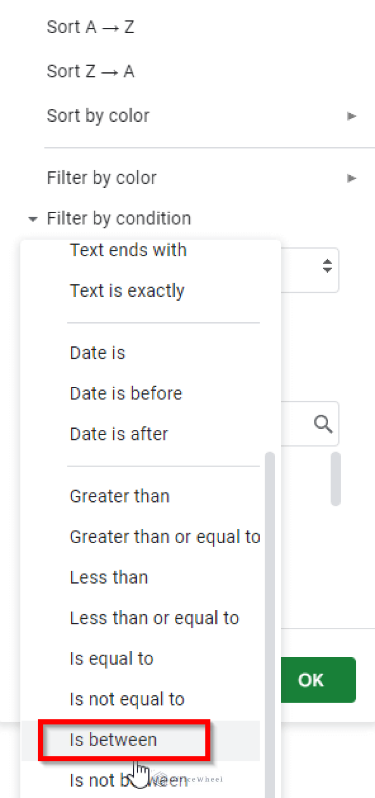 Google Sheets Count Cells Between Two Numbers With COUNTIF Function