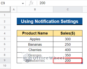 How to Set Up Custom Notifications in Google Sheets (2 Ways)