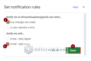 How to Enable Email Notification in Google Sheets (Step-by-Step)