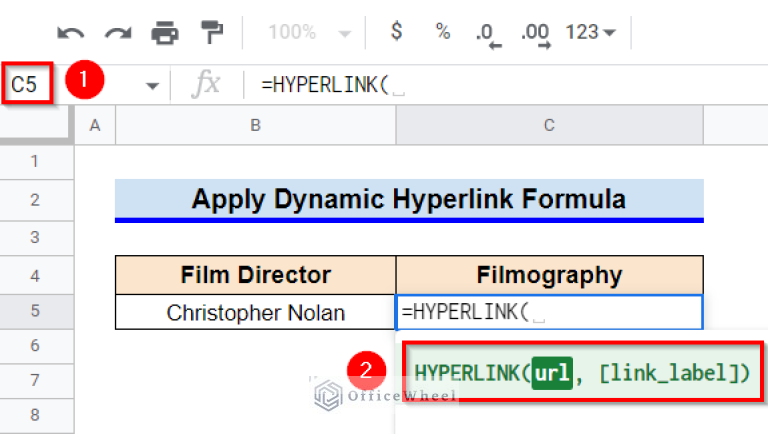 How to Hyperlink Data to Another Sheet with Formula in Google Sheets