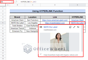 How to Use HYPERLINK Function in Google Sheets (2 Ways)