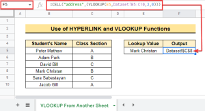 Create Hyperlink to VLOOKUP Cell in Multiple Rows in Google Sheets