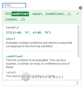 How to Use IF Condition Between Two Numbers in Google Sheets